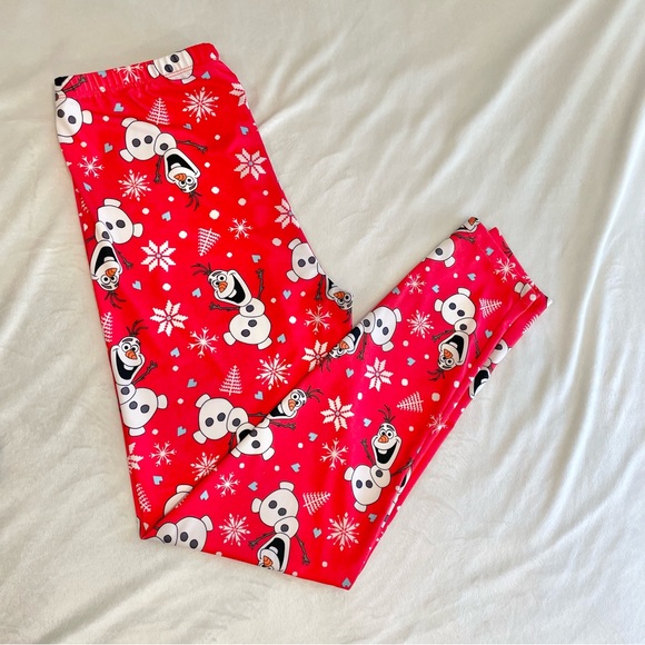 Disney | Pants & Jumpsuits | Disney Frozen Olaf Leggings | Poshmark